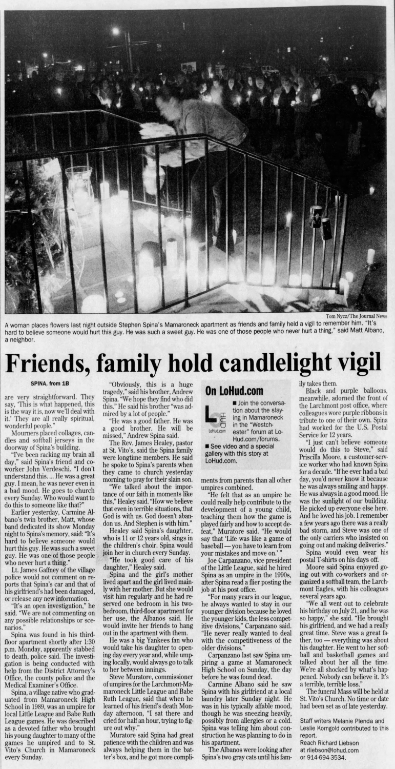 Cold Case Spotlight - Stephen Spina - Project: Cold Case