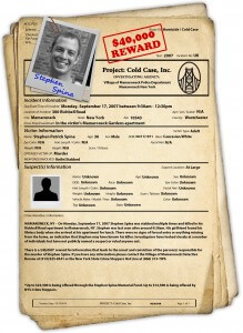 Cold Case Spotlight - Stephen Spina - Project: Cold Case