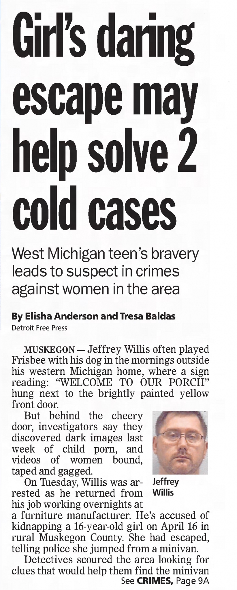 Solved Cold Case Spotlight - Rebekah Bletsch - Project: Cold Case