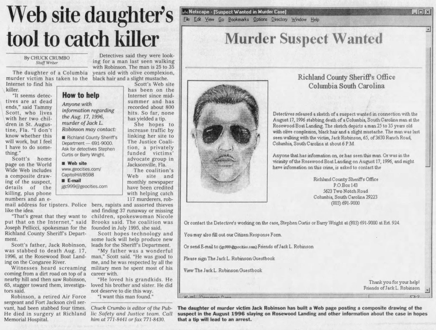 Cold Case Spotlight - Jack L. Robinson - Project: Cold Case