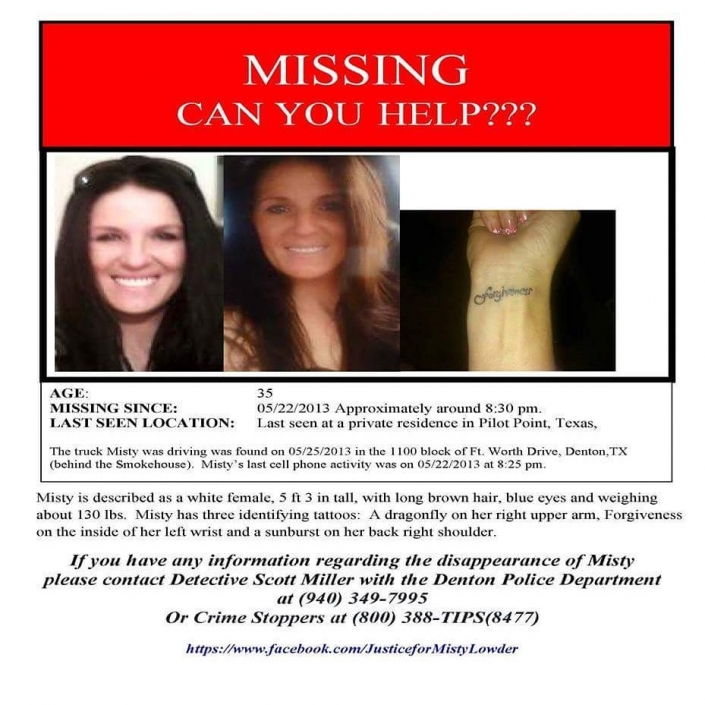 Cold Case Spotlight - Misty Lowder - Project: Cold Case