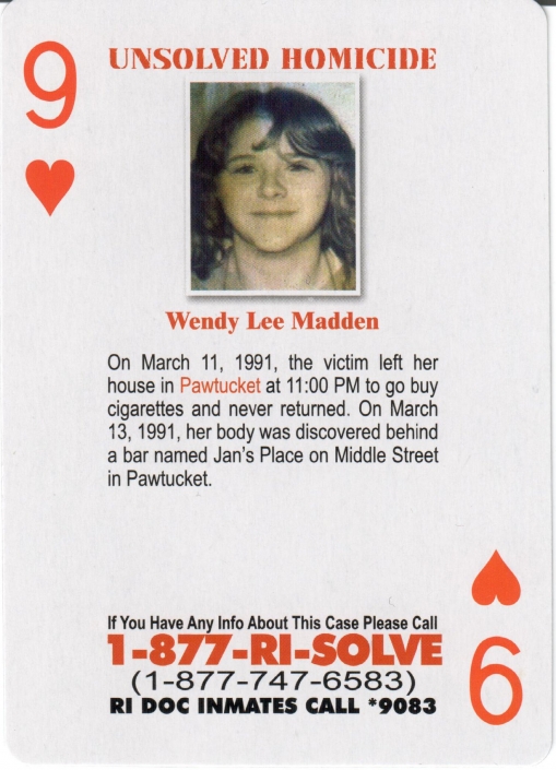 Cold Case Spotlight - Wendy Madden - Project: Cold Case
