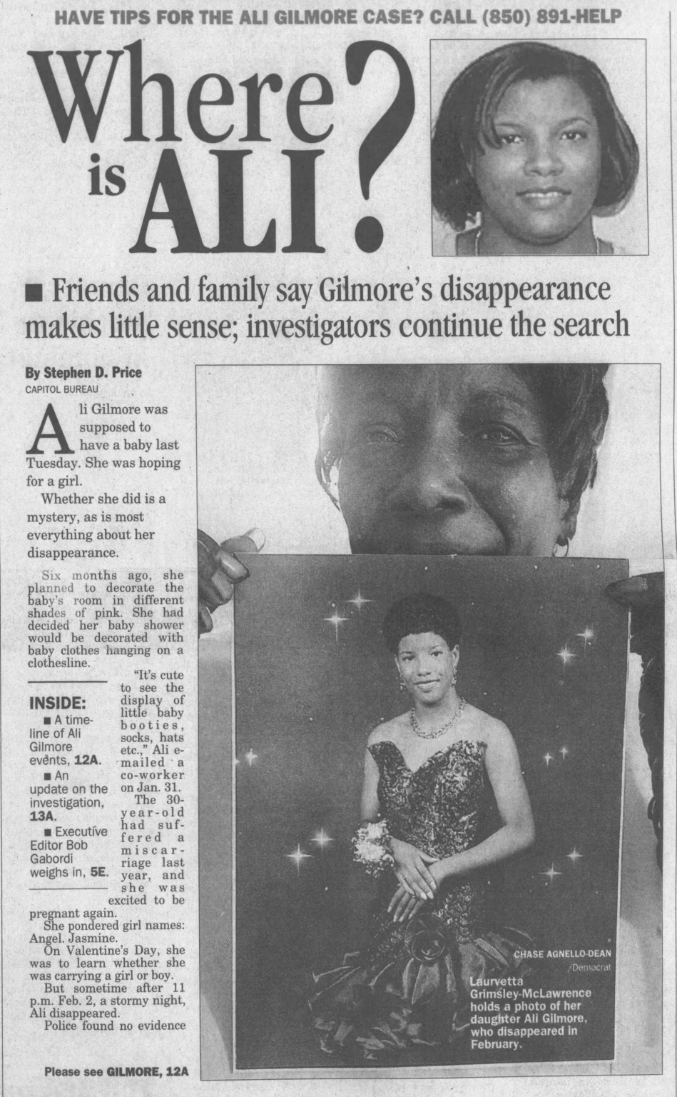Ali Gilmore - Project: Cold Case