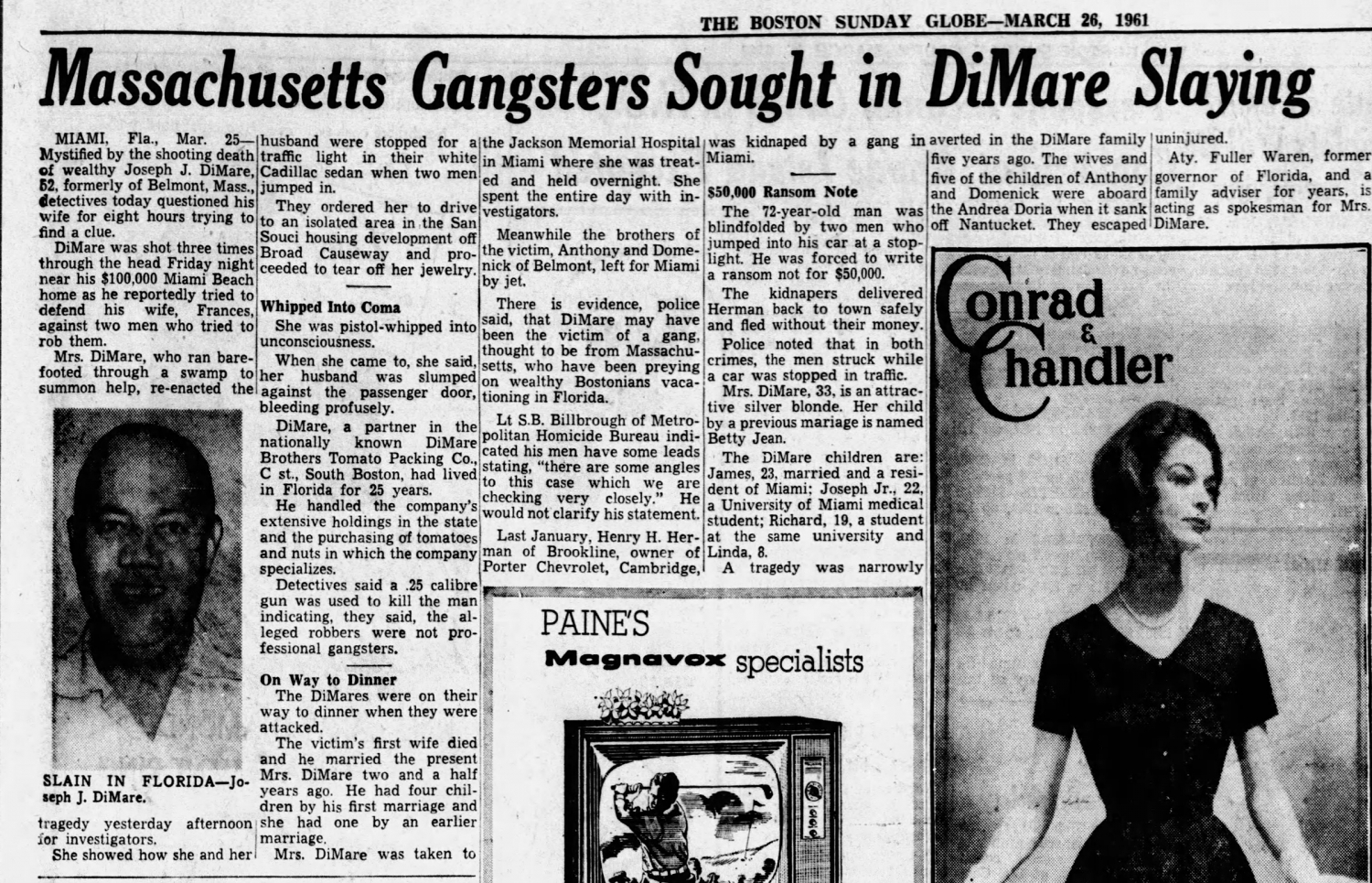 Joseph DiMare - Project: Cold Case