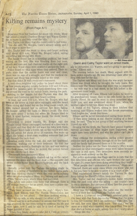 Missy Taylor Ellison - Project: Cold Case