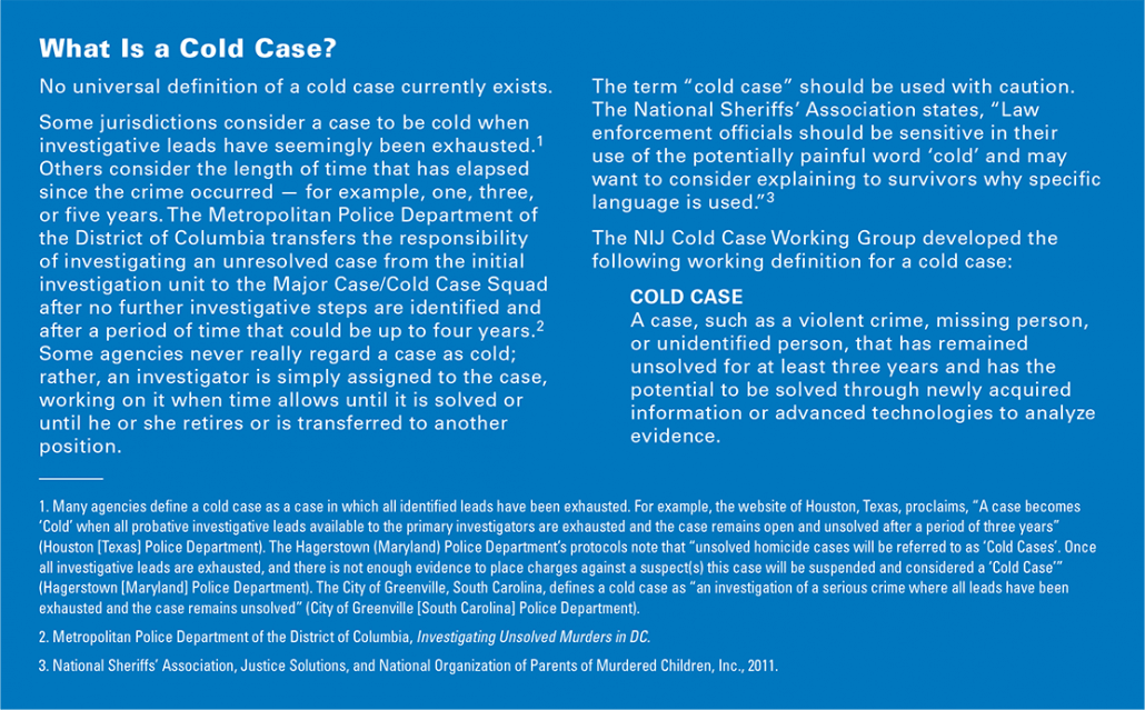 Jessica Lankford - Project: Cold Case