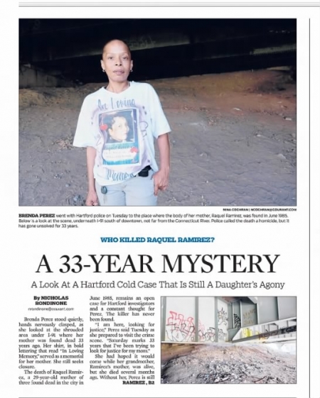 Raquel Ramirez - Project: Cold Case