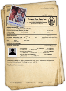 Grogan Family - Project: Cold Case