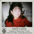 Felicia Carson - Project: Cold Case