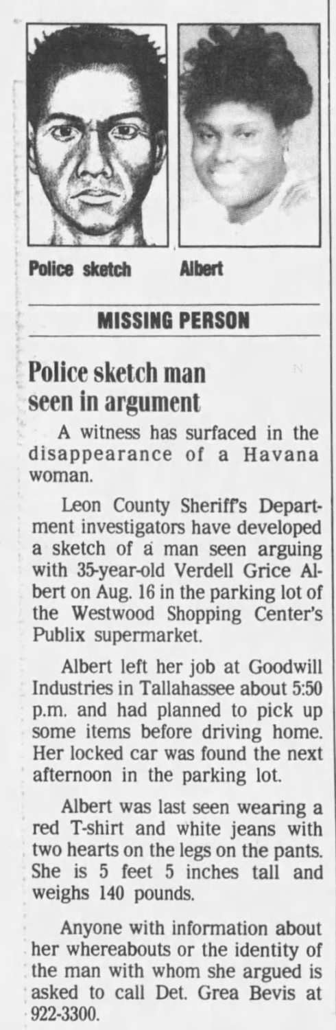 Verdell Albert - Project: Cold Case
