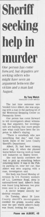 Verdell Albert - Project: Cold Case