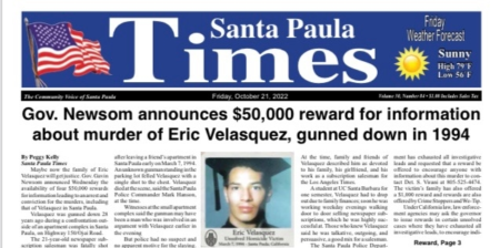 Eric Velasquez - Project: Cold Case