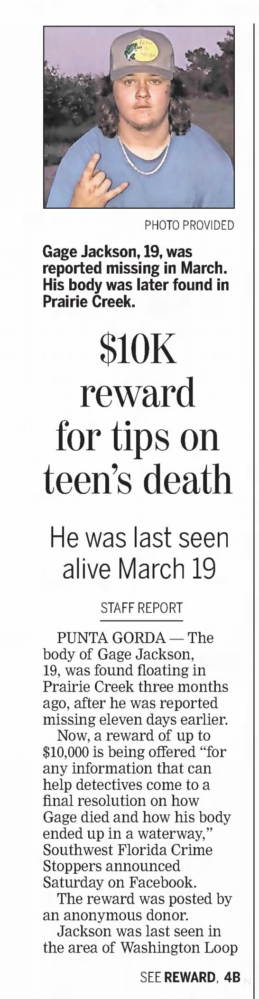 Gage Jackson - Project: Cold Case