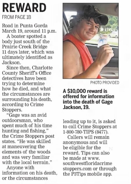 Gage Jackson - Project: Cold Case