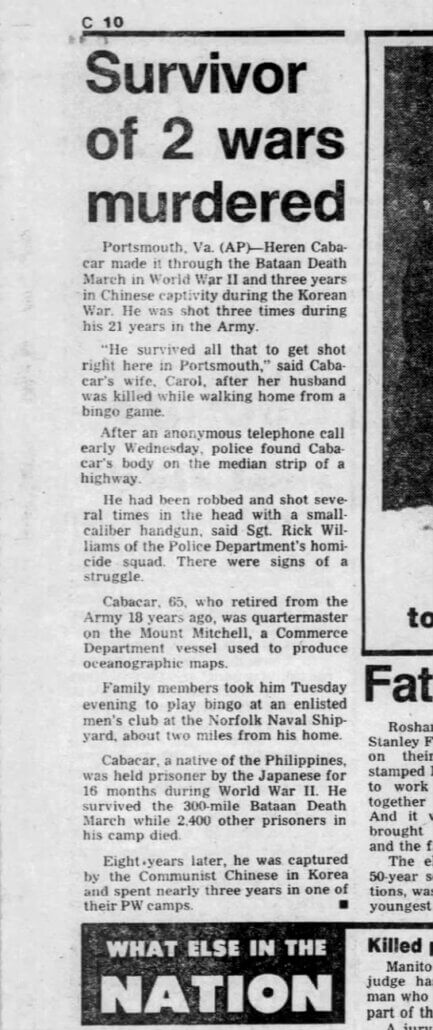 Heren Cabacar - Project: Cold Case