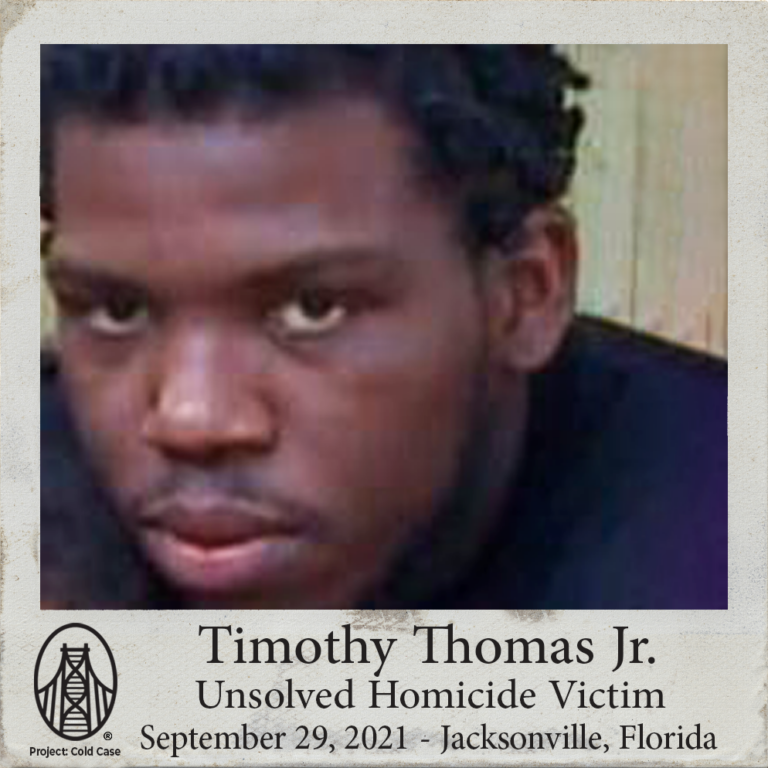 Timothy Thomas Jr - Project: Cold Case