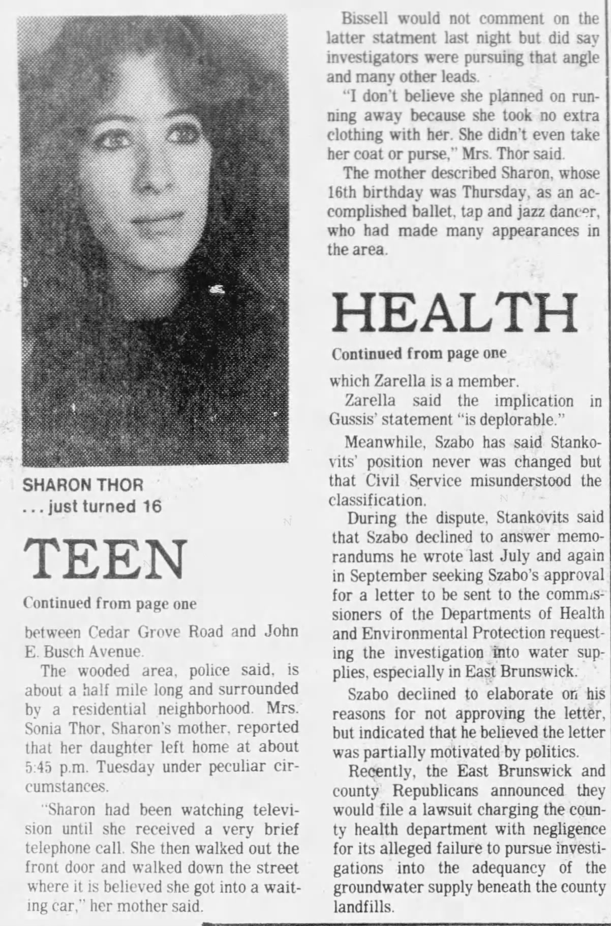 Sharon Thor - Project: Cold Case