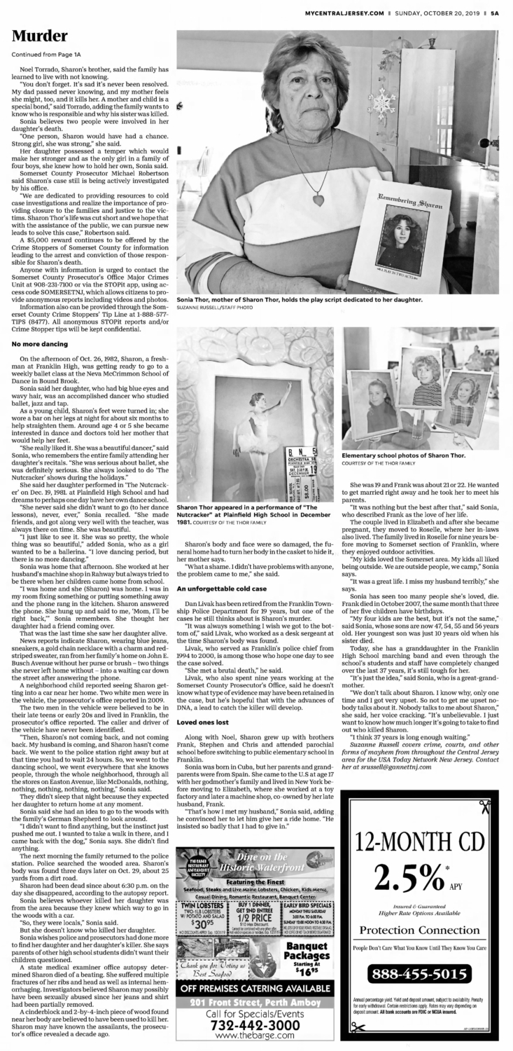 Sharon Thor - Project: Cold Case