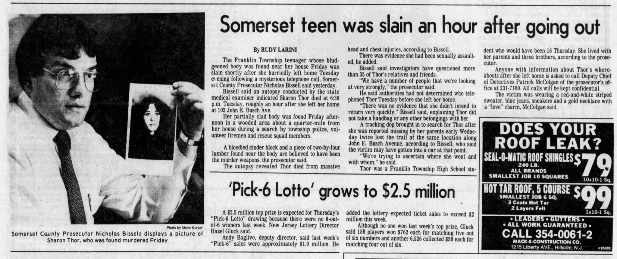 Sharon Thor - Project: Cold Case